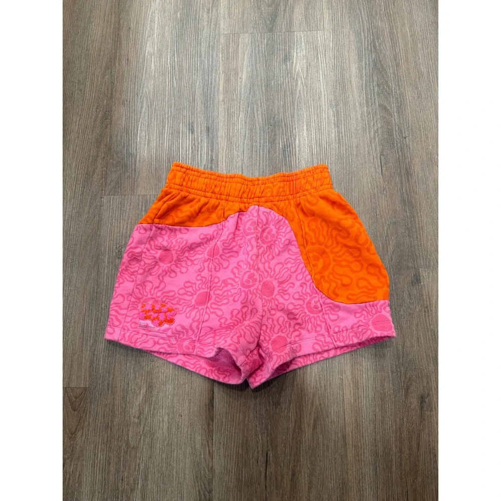 Nike | Shorts | Nike Project Euphoria Pink Orange Swirl Fleece Shorts ...